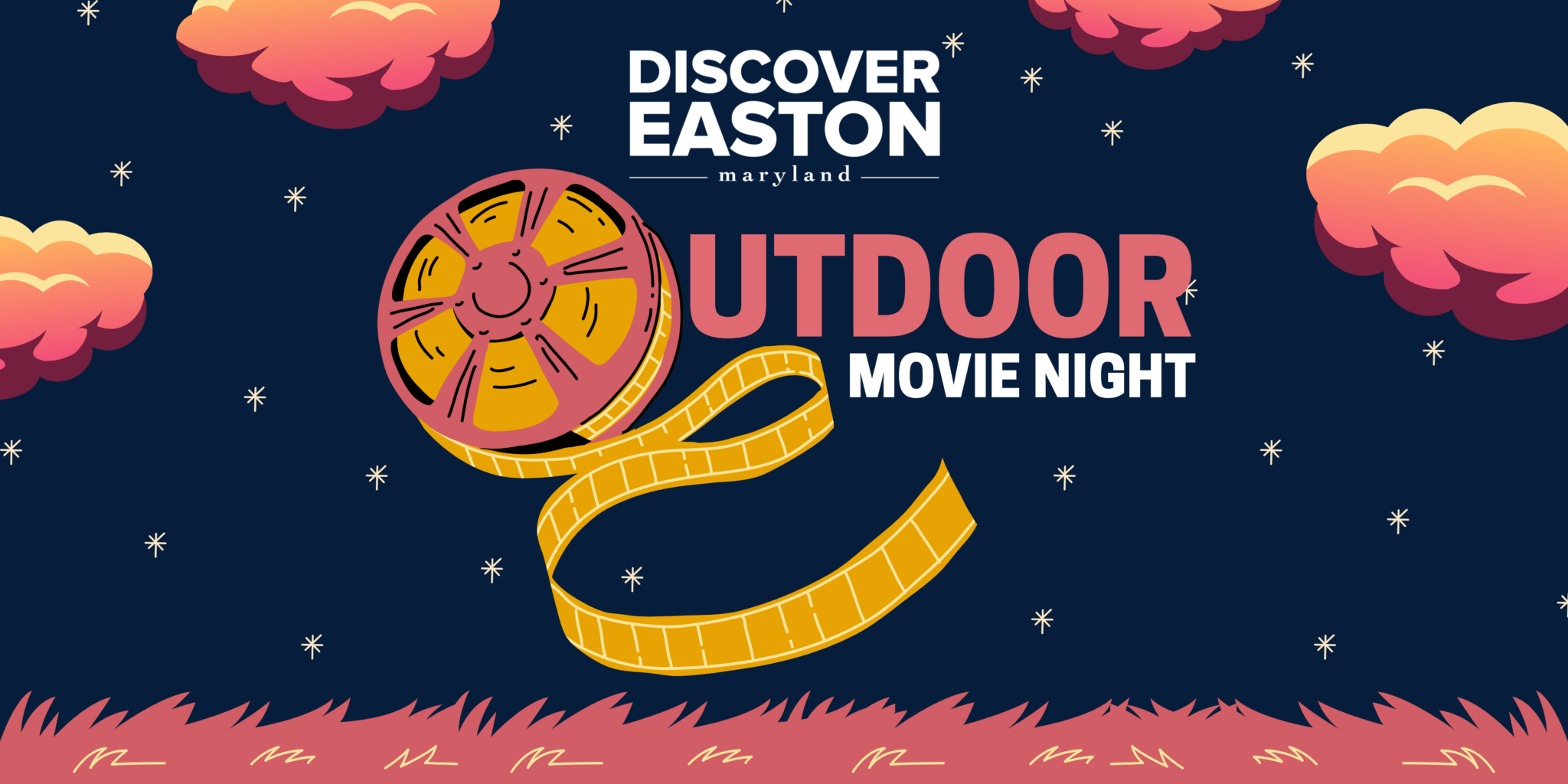 Free outdoor movies in downtown Easton, MD!