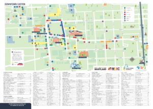 Downtown Map - Discover Easton, Maryland