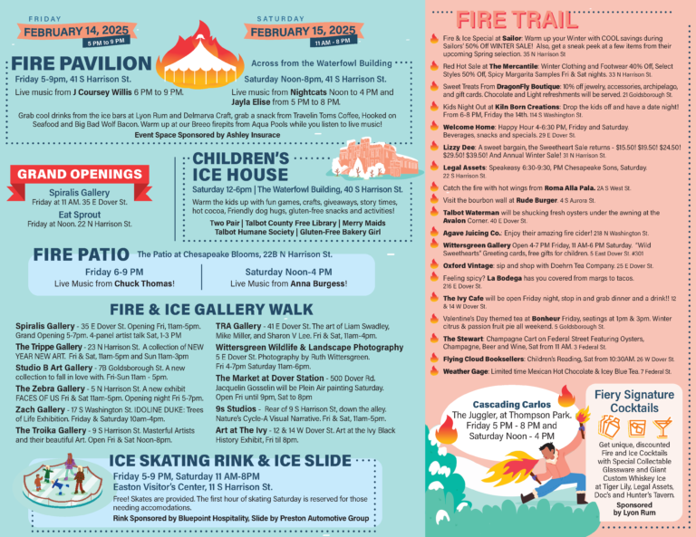 Chesapeake Fire & Ice Festival - Discover Easton, Maryland