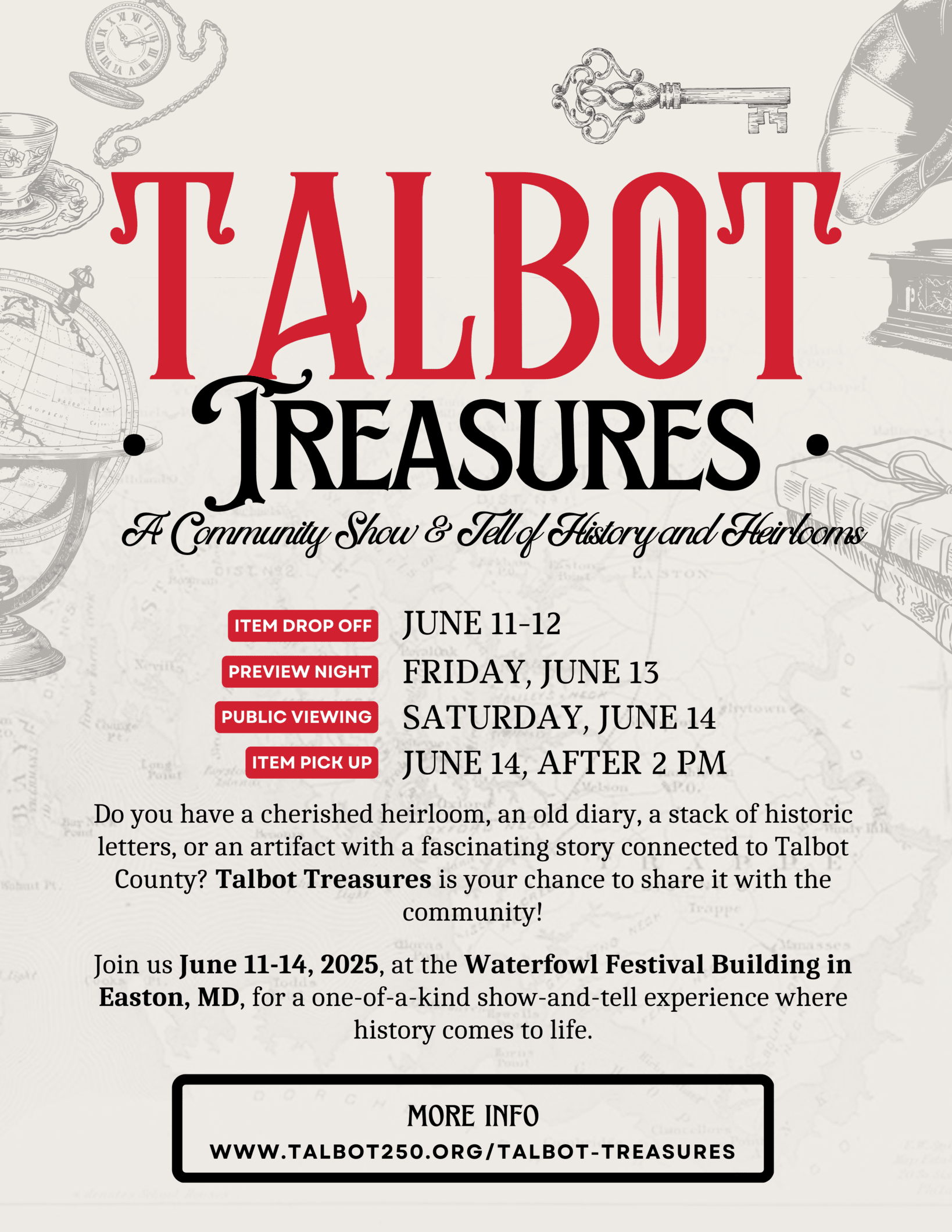 Talbot Treasures Event to Celebrate Community History - Discover Easton ...